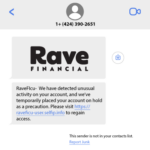 Fraud Prevention - Rave Financial