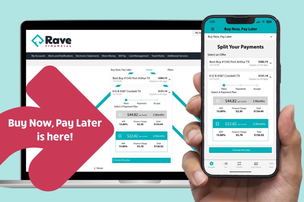 Buy Now, Pay Later - Rave Financial